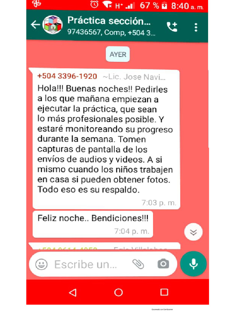 6) Continuación de Desarrollo y Supervisión de Clases 3 de Mayo 2021 | PDF