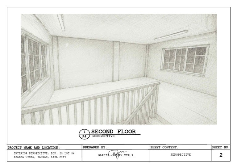 Sketch Second Floor | PDF