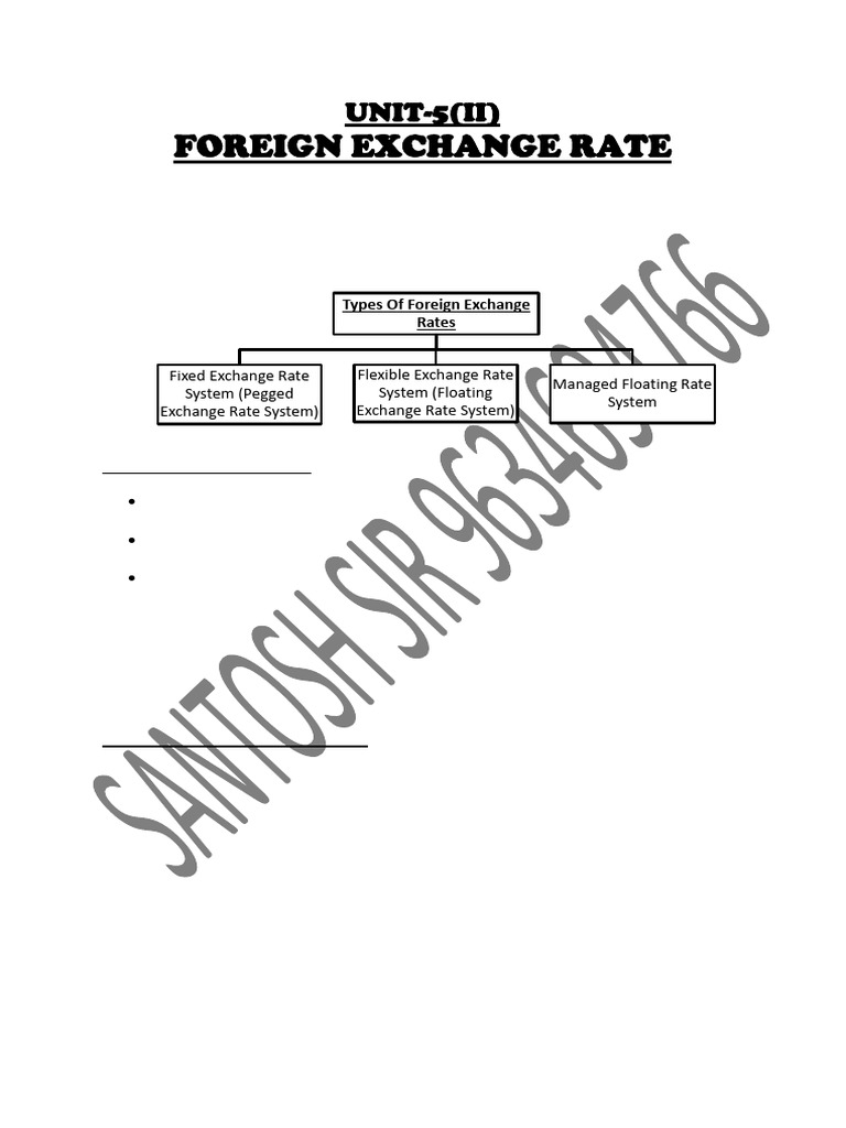Understanding Foreign Exchange Rates | PDF | Exchange Rate | Currency ...
