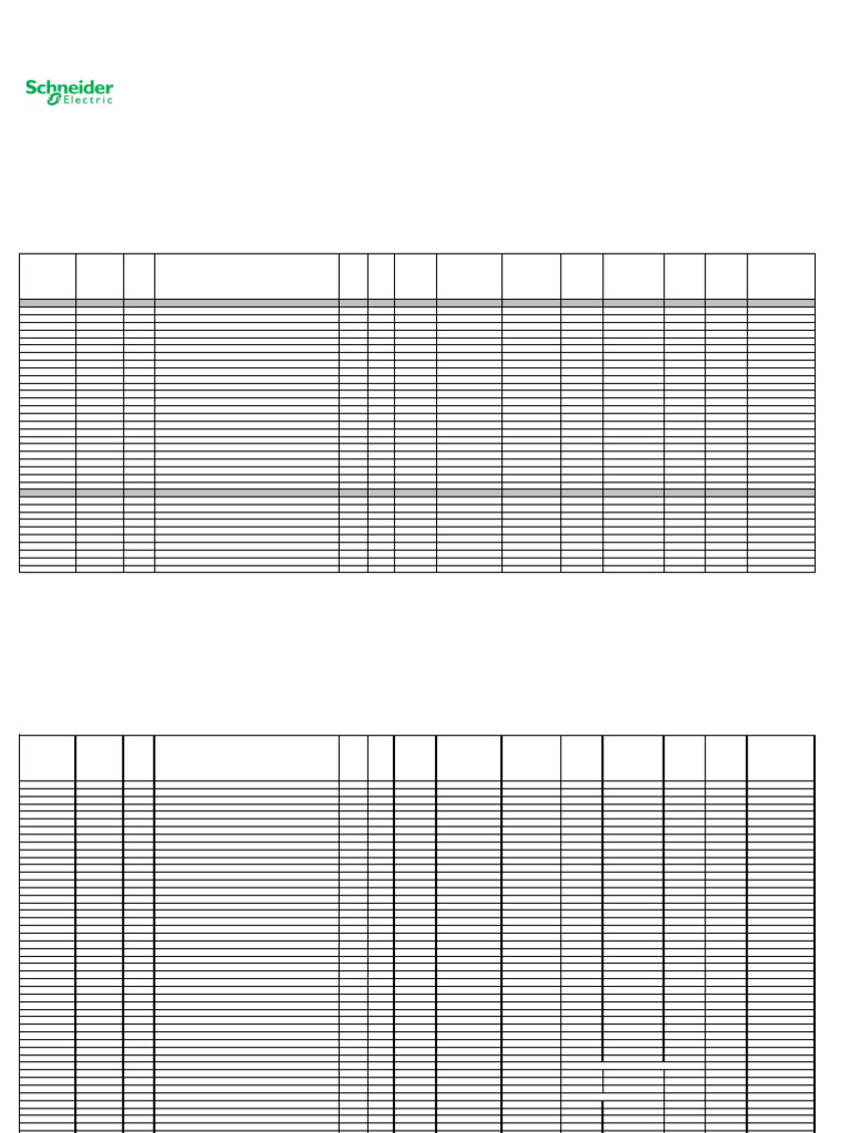 InRow ACRC30x Modbus Register Map | PDF | Integer (Computer Science ...