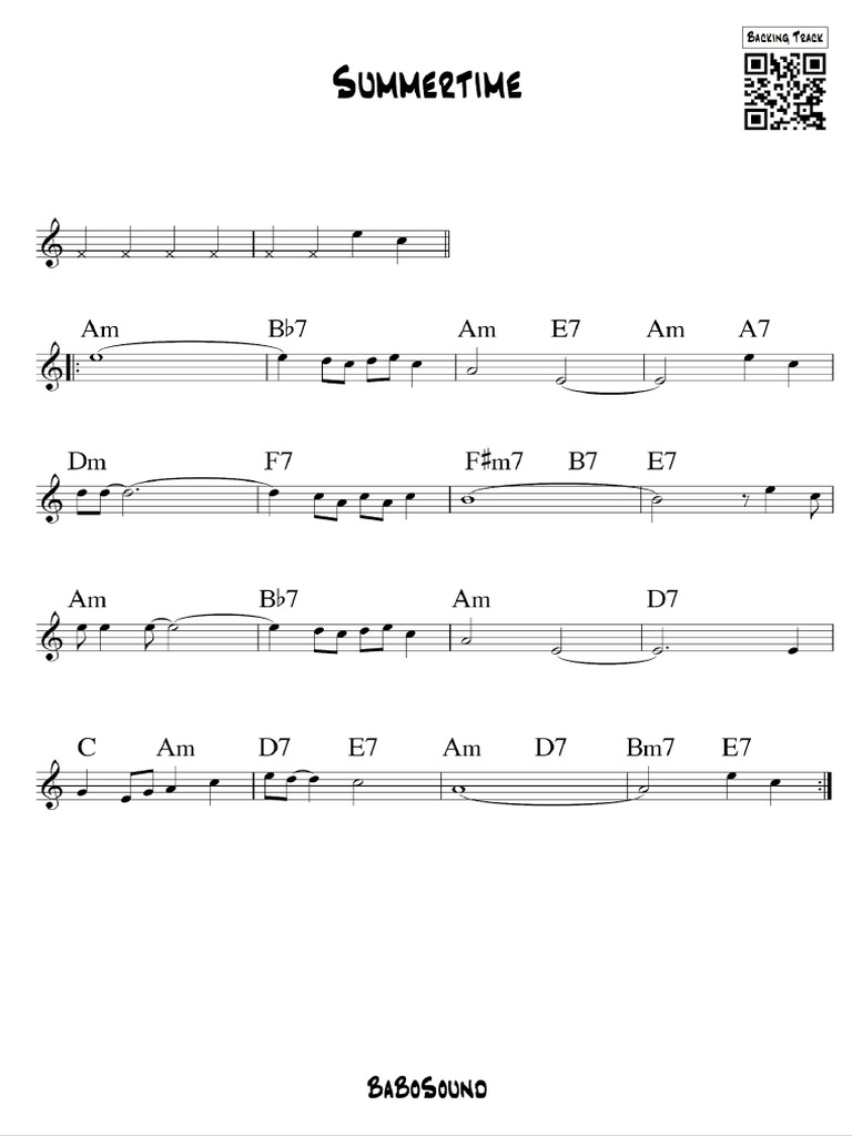 Summertime | PDF