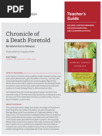 Chronicle of A Death Foretold | PDF | Gabriel García Márquez