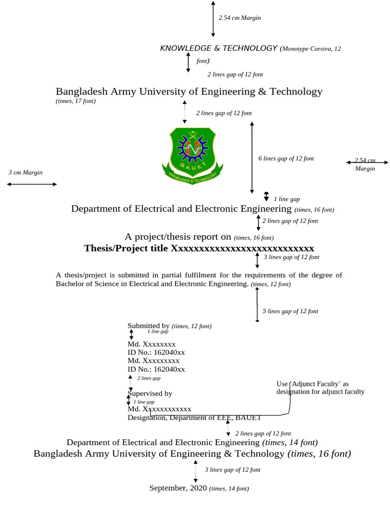 Project Book Format Guidelines | PDF | Abstract (Summary)