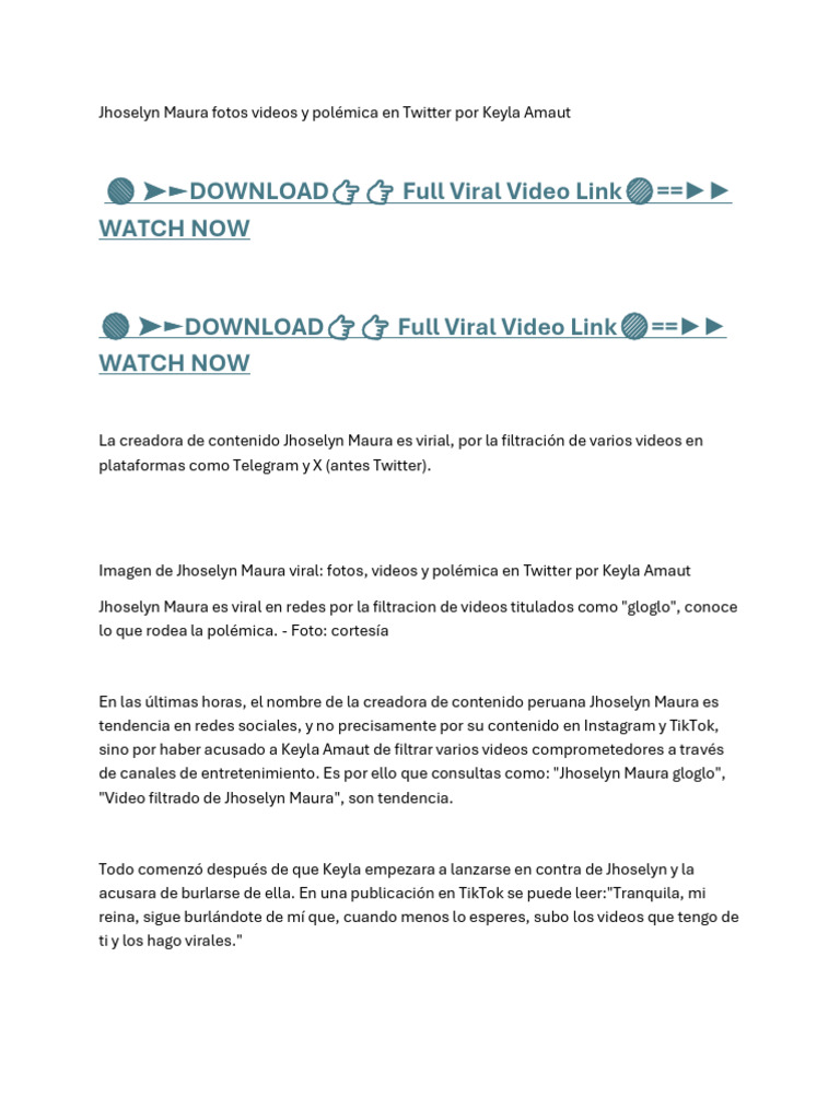 VER Jhoselyn Maura y Josué VR Filtrados Videos Enlaces Contenido Gloglo y Relación de Los ...