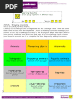 Australian Organism Classification Guide | PDF | Biology | Taxonomy ...