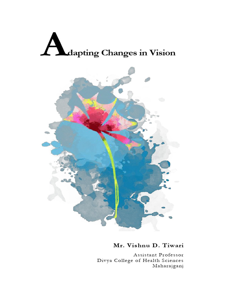 Adapting Changes in Vision | PDF | Visual Impairment | Psychology