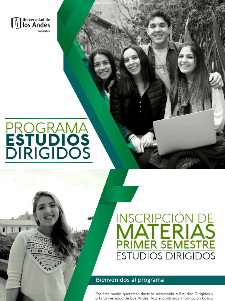 Folleto Estudios Dirigidos - 0 | PDF | Science | Matemáticas