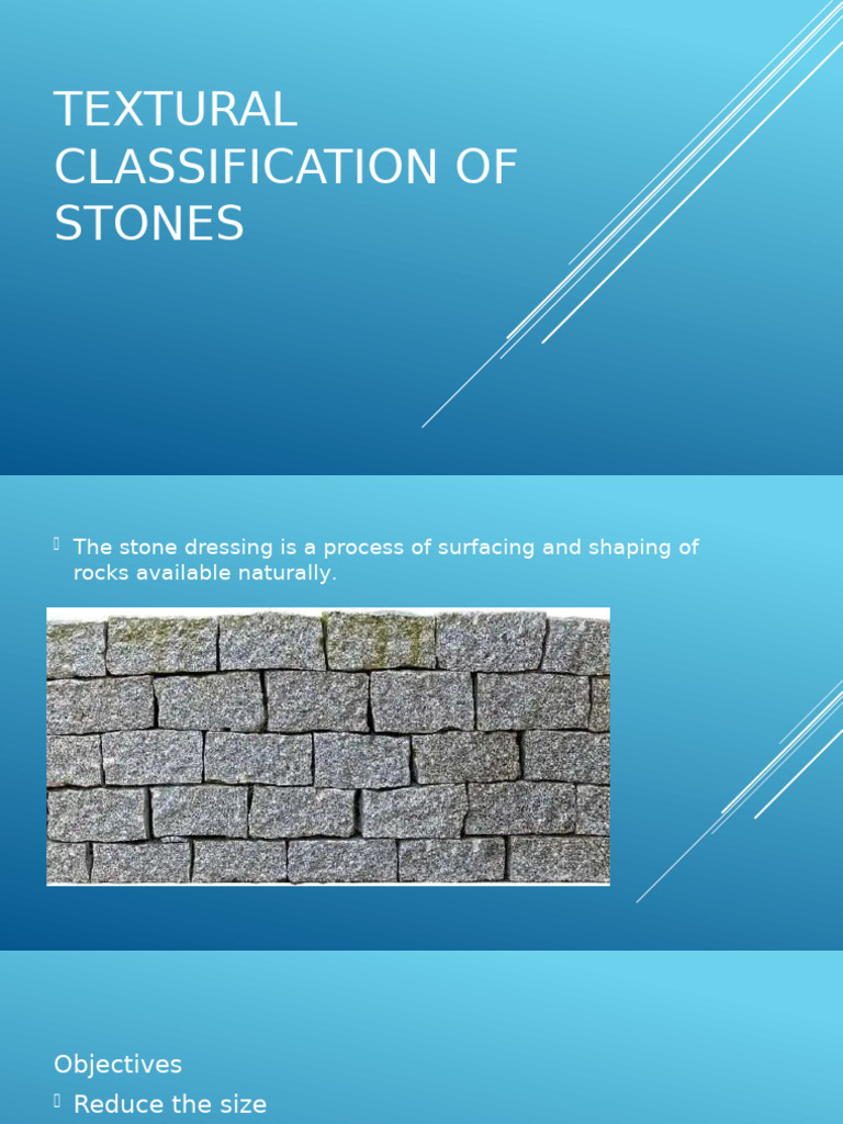 Types of Stone Dressing Methods | PDF