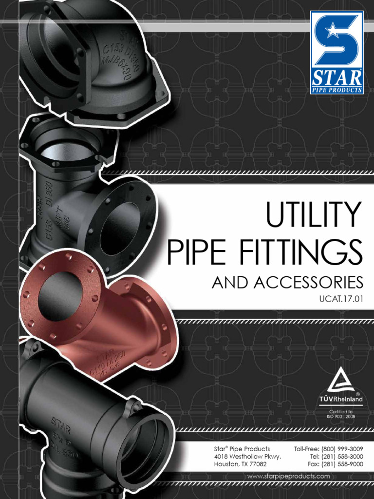 Utility Pipe Fittings Catalog | PDF | Building Technology | Building ...