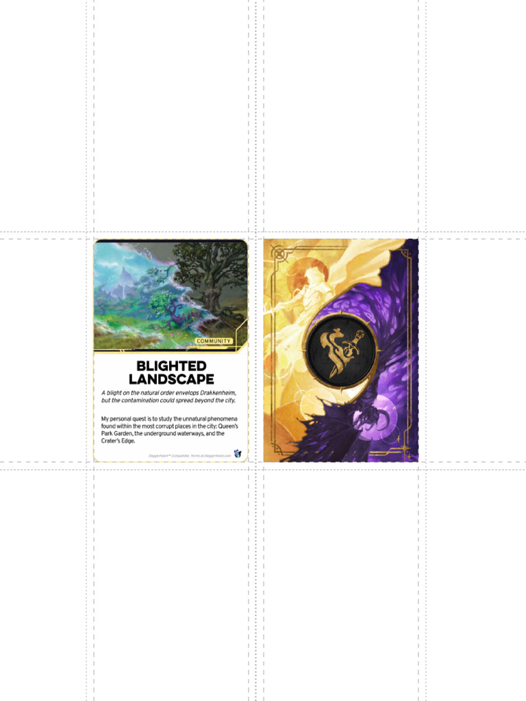 Blighted Landscape | PDF
