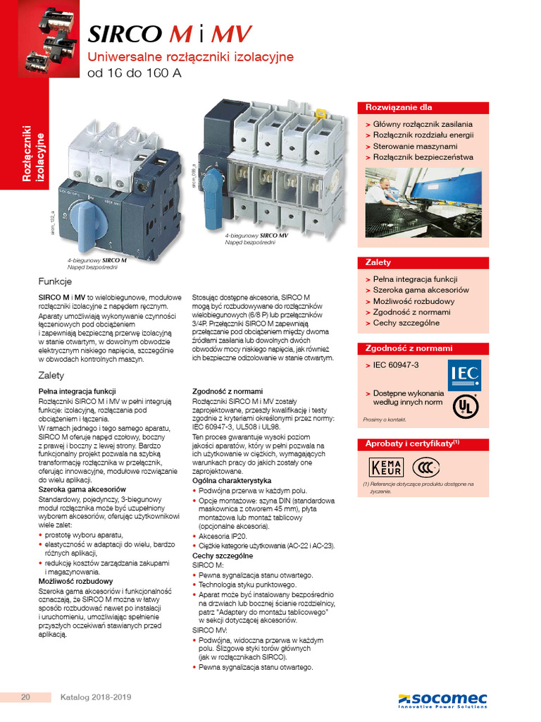 Sirco M MV Catalogue Pages 2017 09 DCG PL 0 | PDF