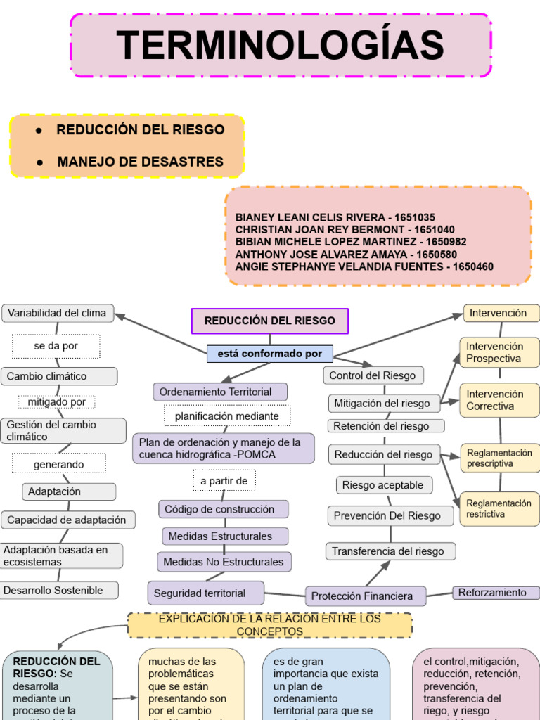 Reduccion y Manejo Del Riesgo | PDF | Riesgo | Ciencias de la Tierra