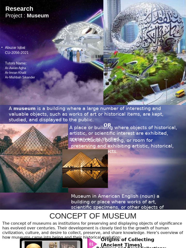 Evolution of Museums: A Historical Overview | PDF | Museum | Microsoft ...