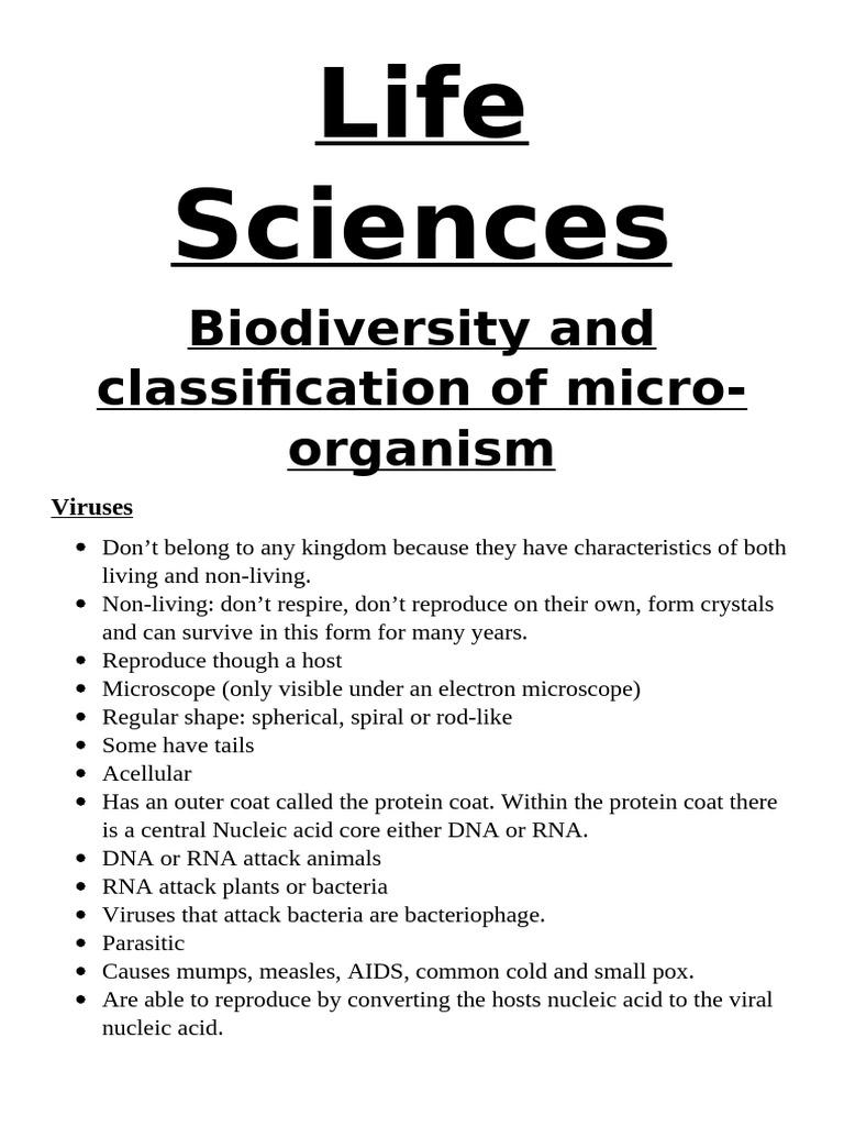 Life Sciences Grade 11 Term 1 and 2 Notes | PDF | Sexual Reproduction ...