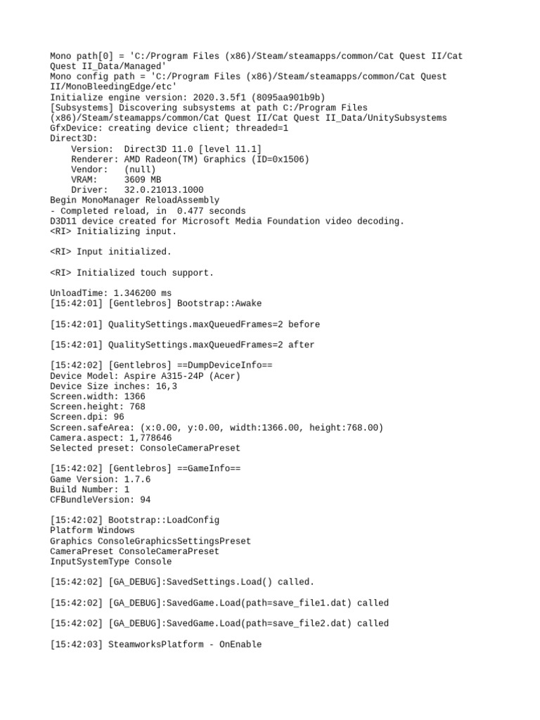 Output Log | PDF | Operating System Families | System Software