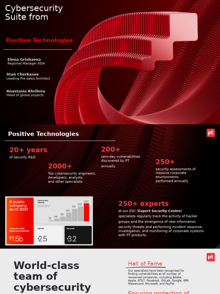 Positive Technologies Overview23 | PDF | Security | Computer Security