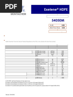 TDS - Marlex® HHM 5502BN Polyethylene | PDF | Polyethylene | Building Materials