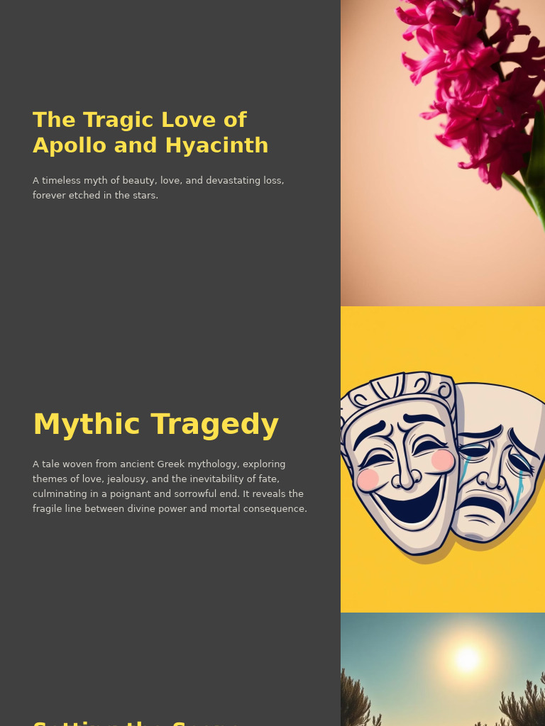 The Tragic Love of Apollo and Hyacinth | PDF