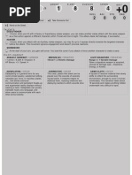 Lancer Rules Quick Reference Guide | PDF | Naval Mine