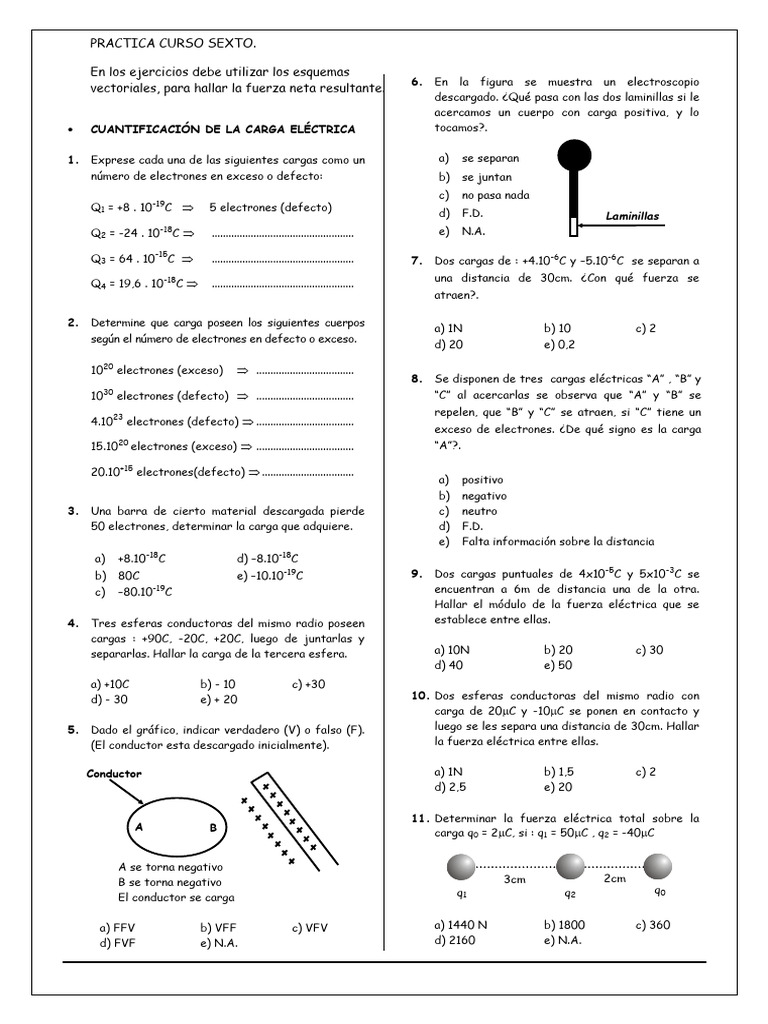Electrostática Bolívar | PDF | Electrostática | Electromagnetismo