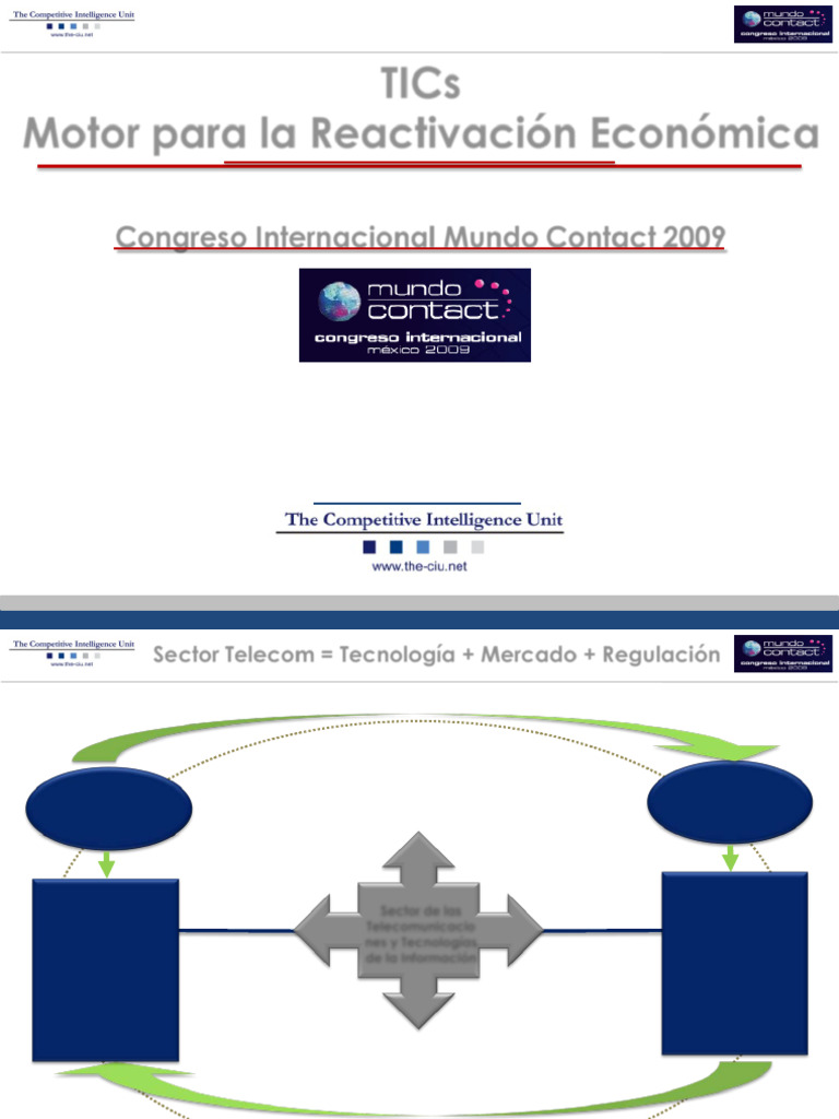 TICS para La Reactivacion Economica | PDF | Tecnología de información y ...
