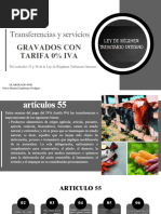Ley de Regimen Tributarion Interno Articulo 55 y 56 | PDF | Alimentos | Ecuador