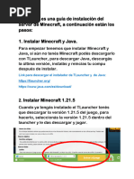 Configurar TLauncher en Windows | PDF