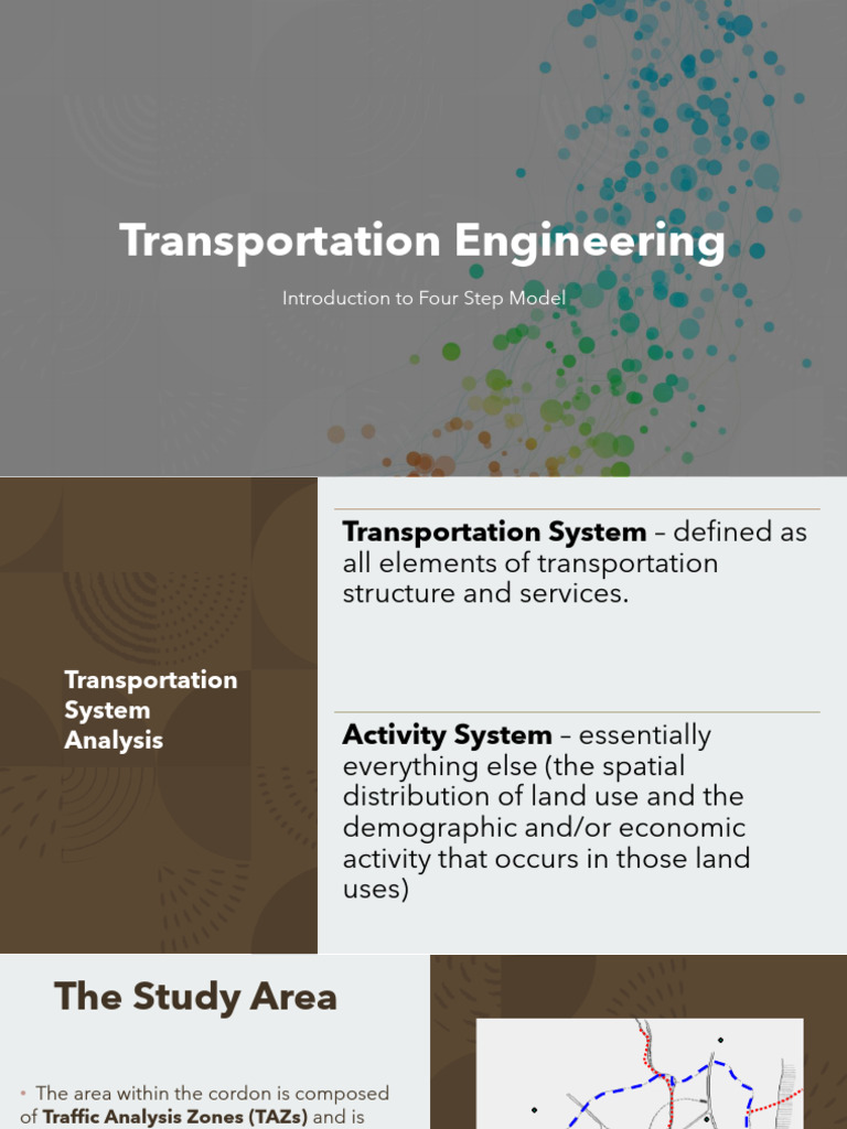03 - Introduction To Four Step Model | PDF | Transport | Economies