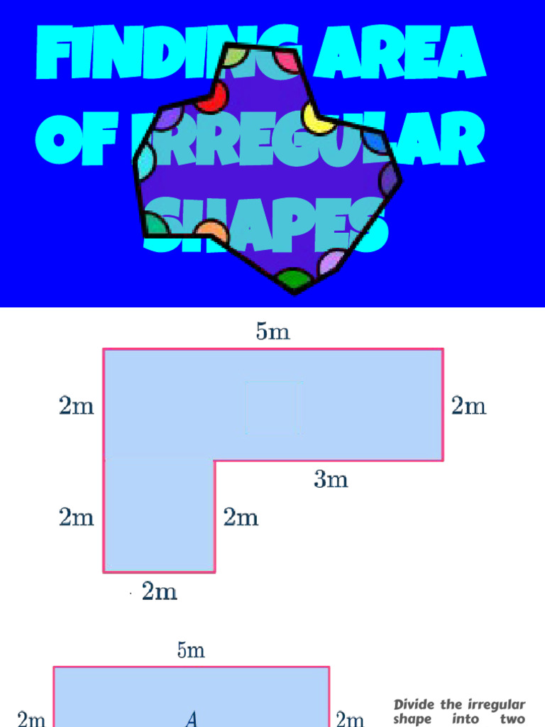 Finding Area of Irregular Shapes | PDF