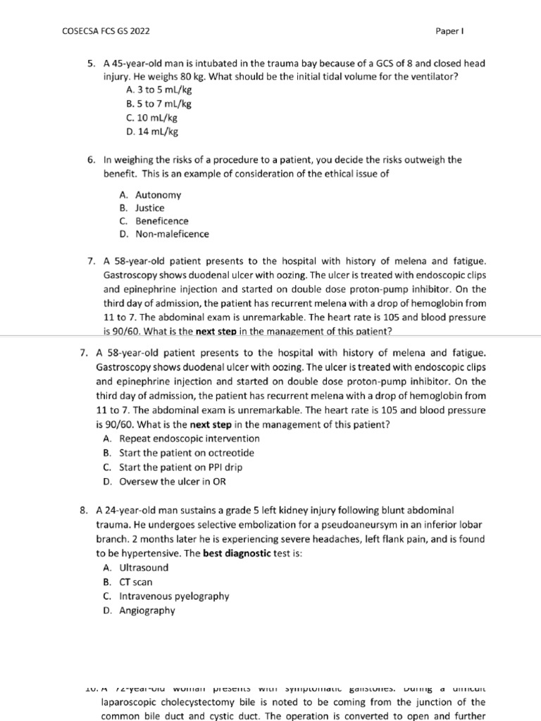 Fcs 2022 Paper 1 | PDF