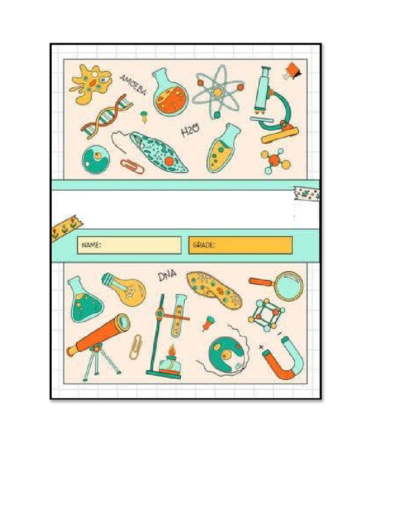 Notebook Cover Design Front and Back | PDF