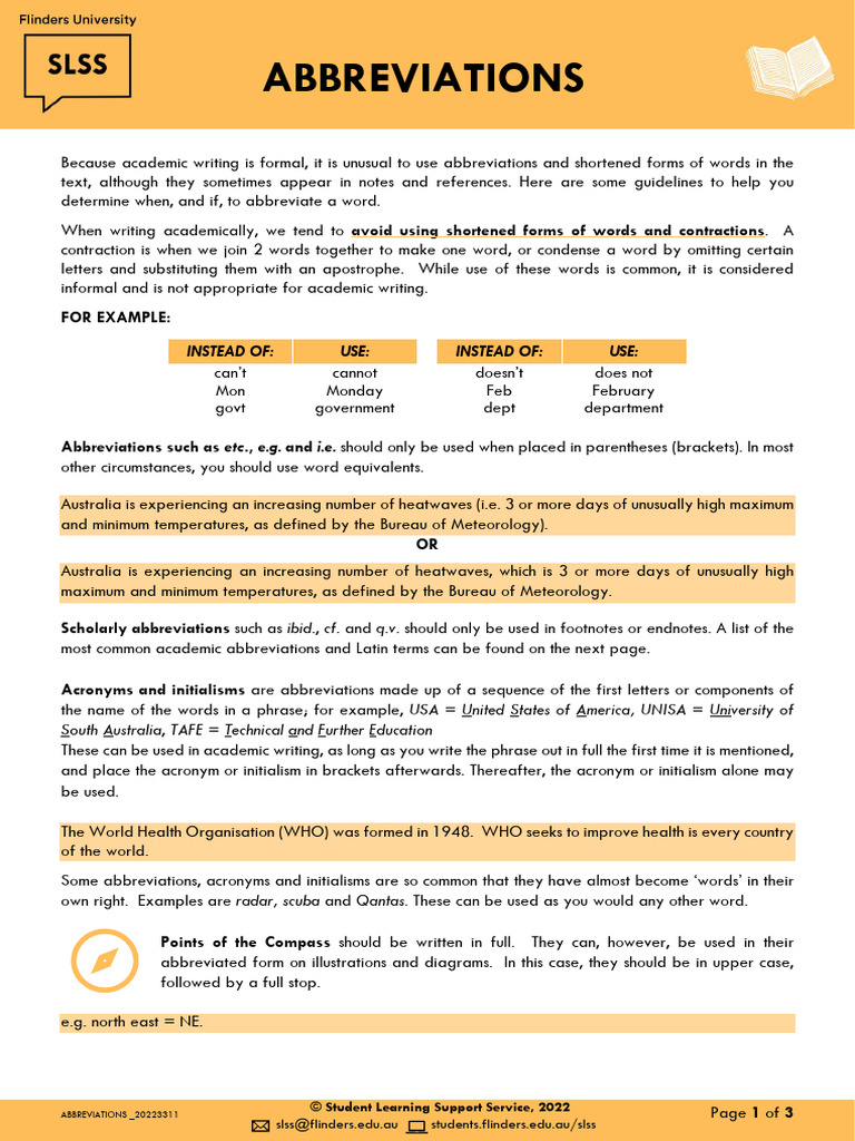 Abbreviations (Examples) PDF File From Net | PDF | Acronym | Lexicology