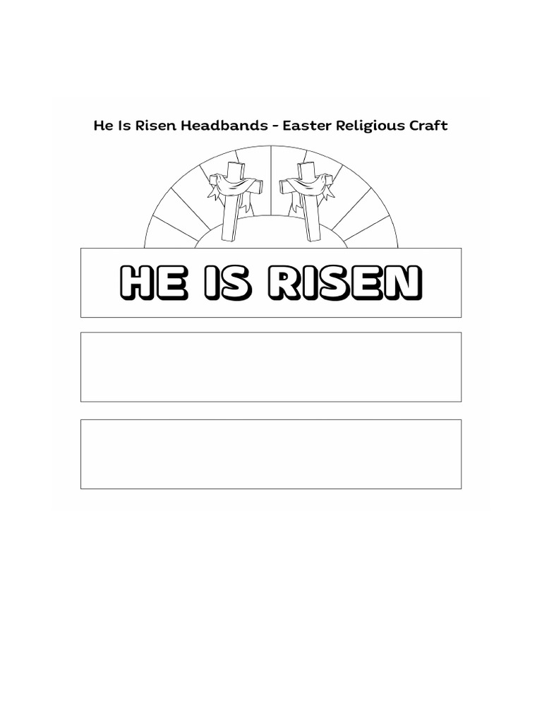 Aprintable Christian Easter | PDF
