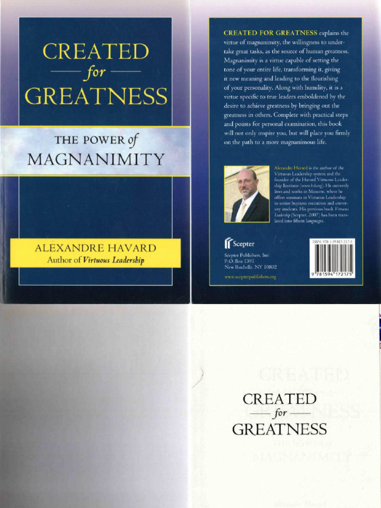 The Power of Magnanimity Completo | PDF | Virtue | Thomas Aquinas
