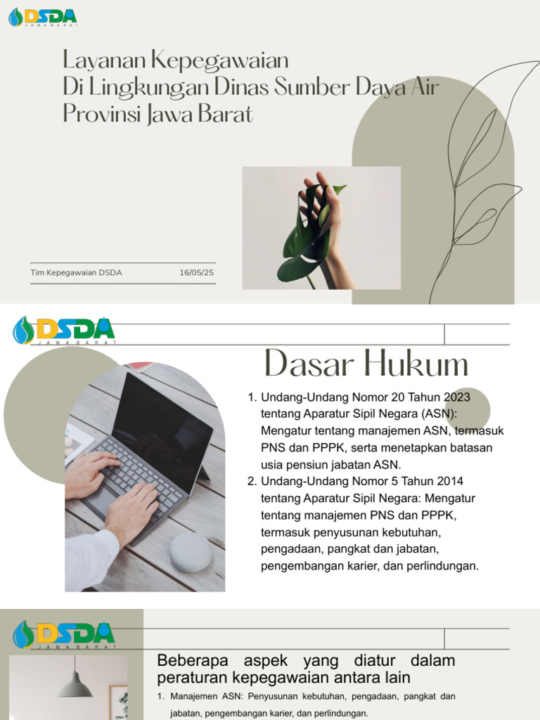 Ppt Layanan Kepegawaian | Pdf