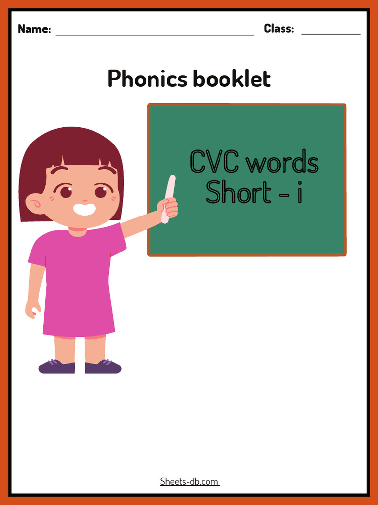 CVC I Worksheets | PDF