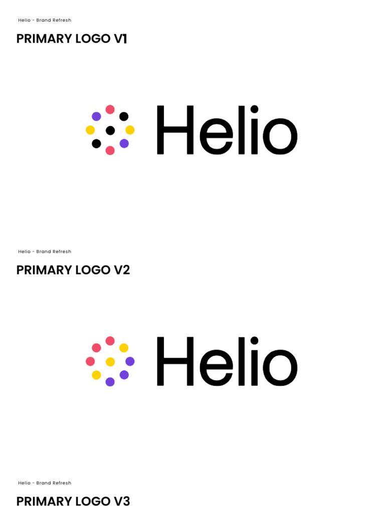 Helio Logo&ColorPalettes | PDF | Color | Cascading Style Sheets