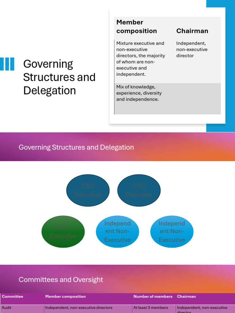 Governing Structures and Committees Overview | PDF