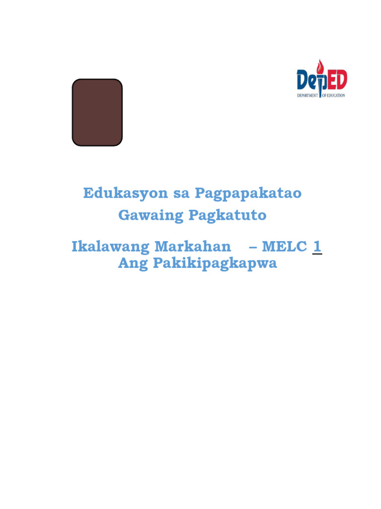 EsP8 LAS Q2 MELC1 Wk1 | PDF