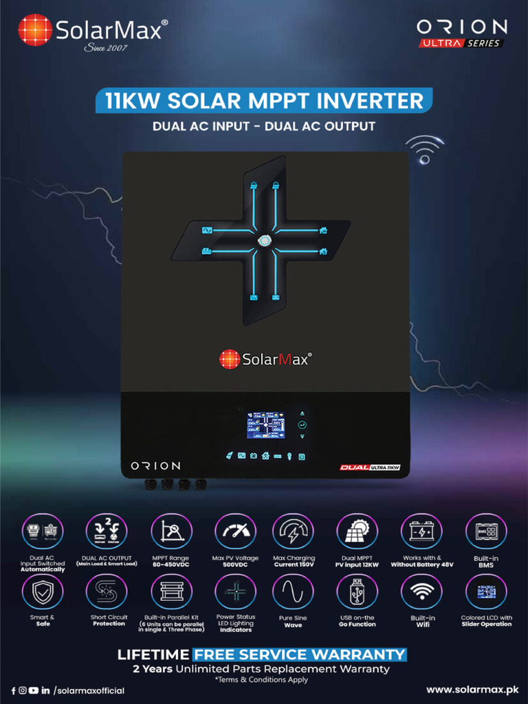 SolarMax Orion Ultra 11kw | PDF