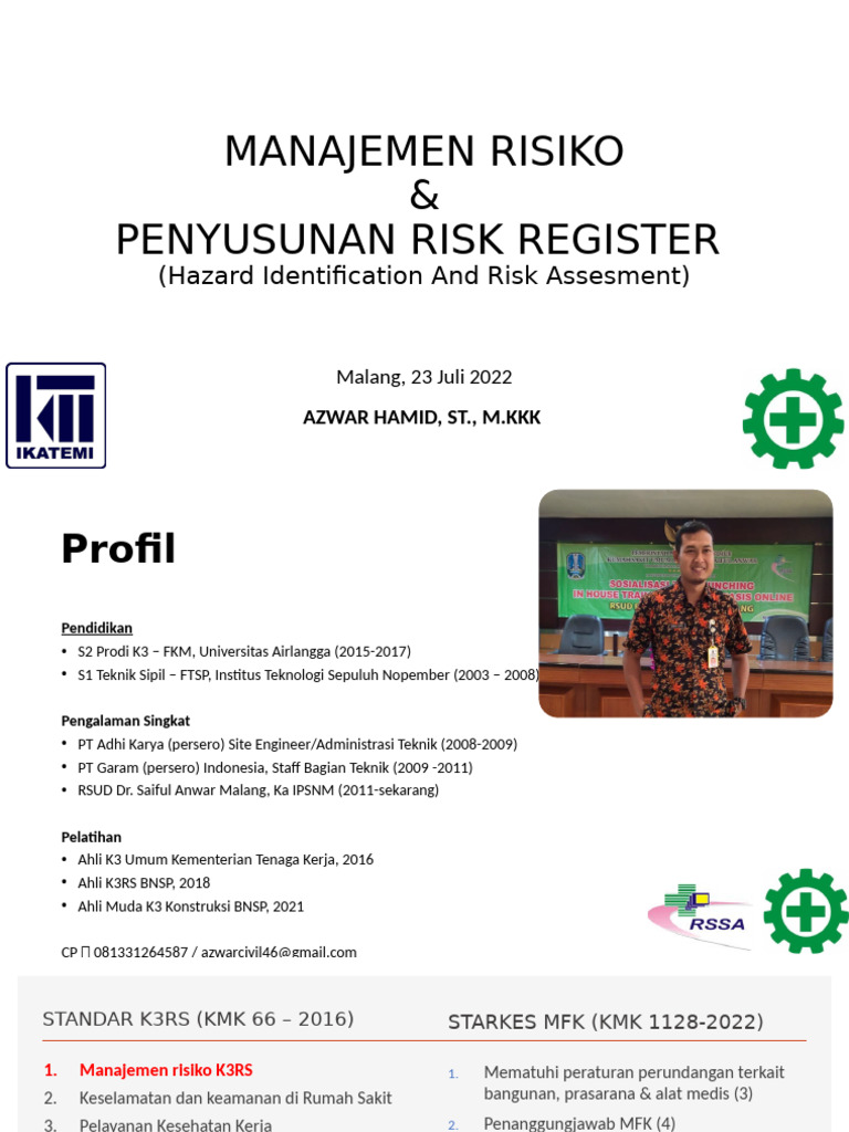 Manrisk Riskgrading AH | PDF