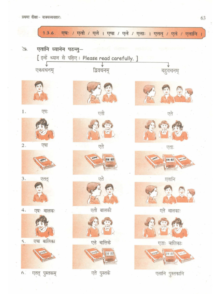 Prathama Vibhakti Sarvanama | PDF
