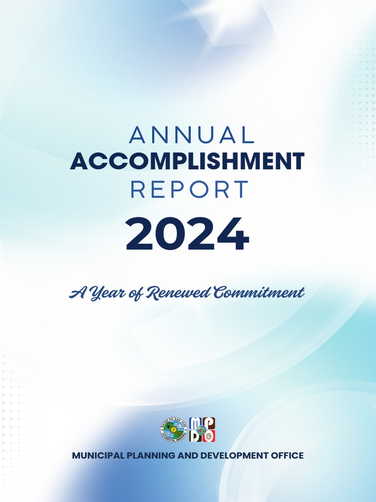 Final Annual Accomplishment Report Final | PDF | Governance