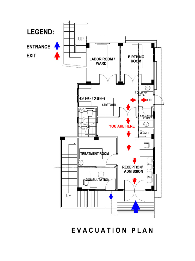 Legend:: Entrance Exit | PDF