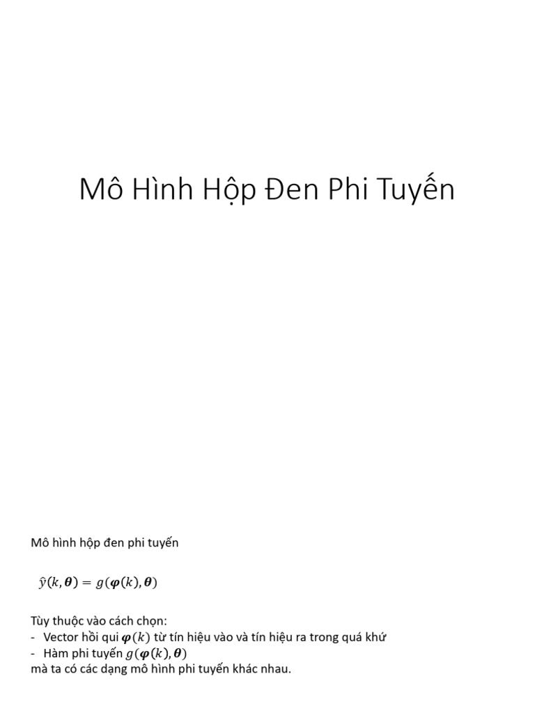 Nhan Dang Hop Den He Phi Tuyen | PDF
