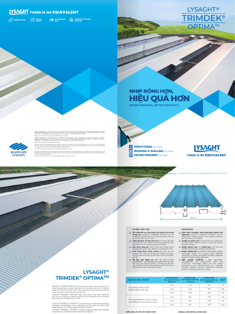 Trimdek Brochure | PDF