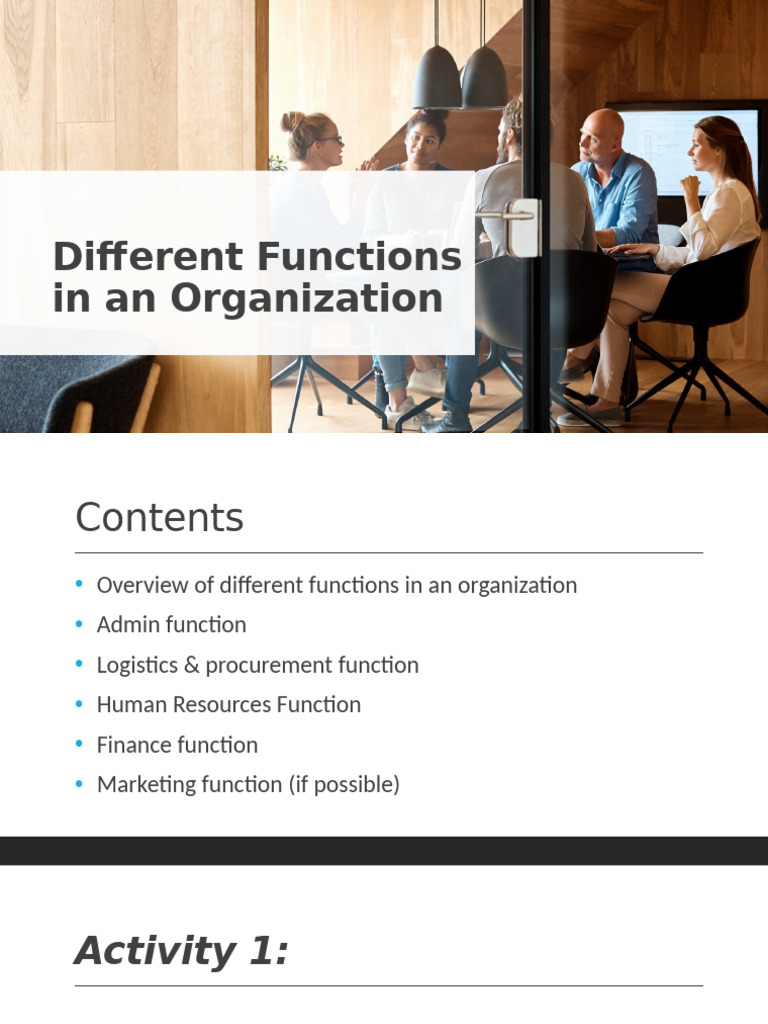 Overview of Business Functions | PDF | Logistics | Employment