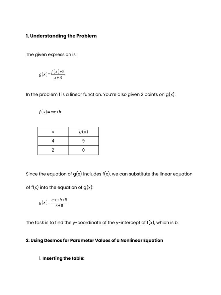 2 Points Non-Linear | PDF