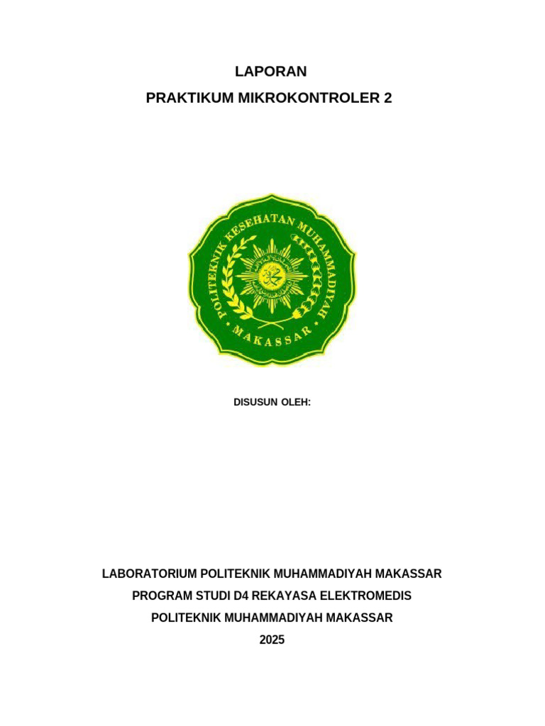 Modul Praktek Mikrokontroler 2 2025 Rapih | PDF