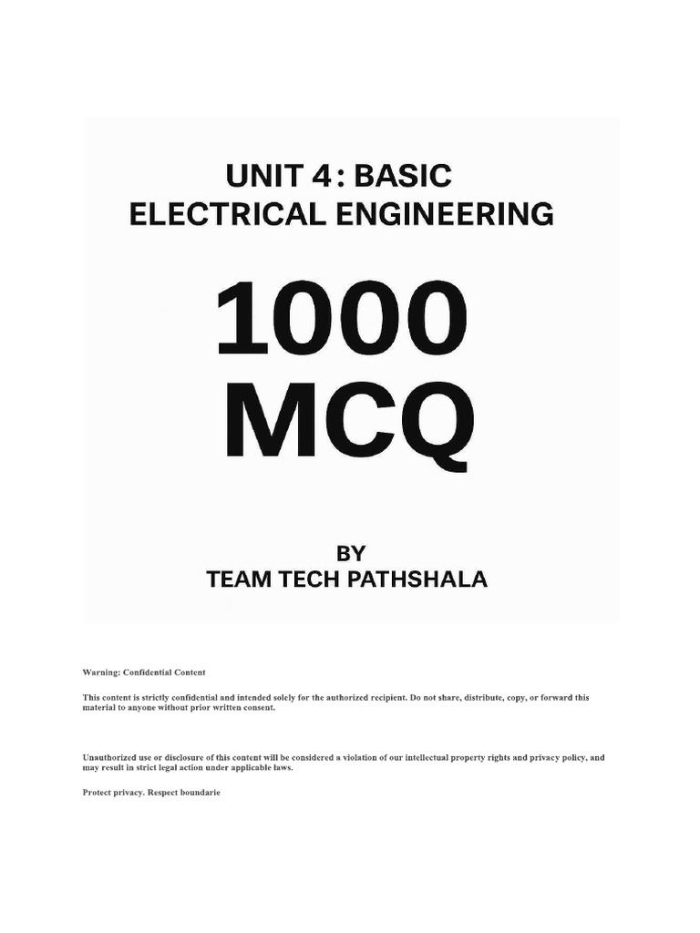 Demo Basic Electrical PDF | PDF